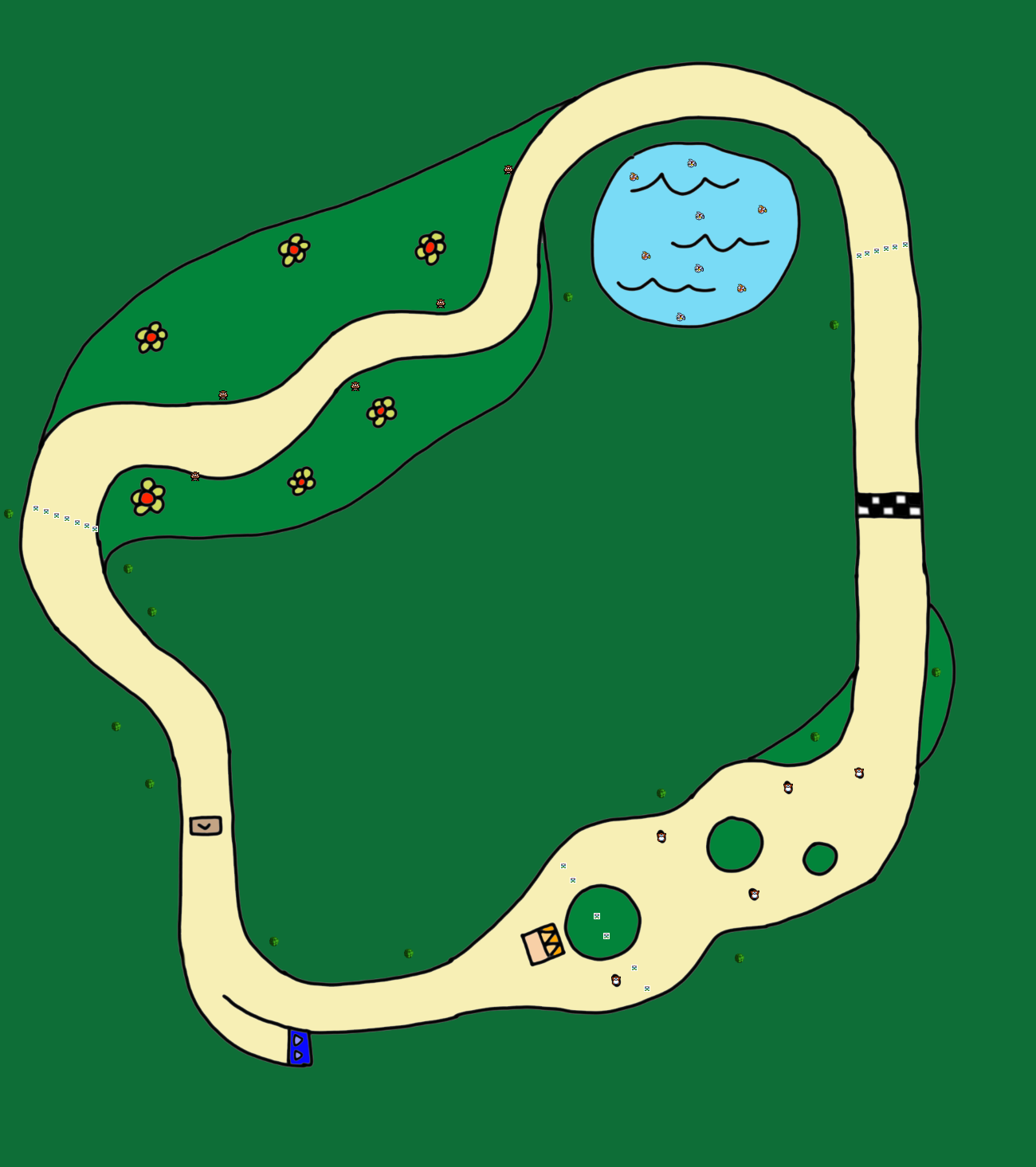 Moo Moo Meadows - Mario Kart PC