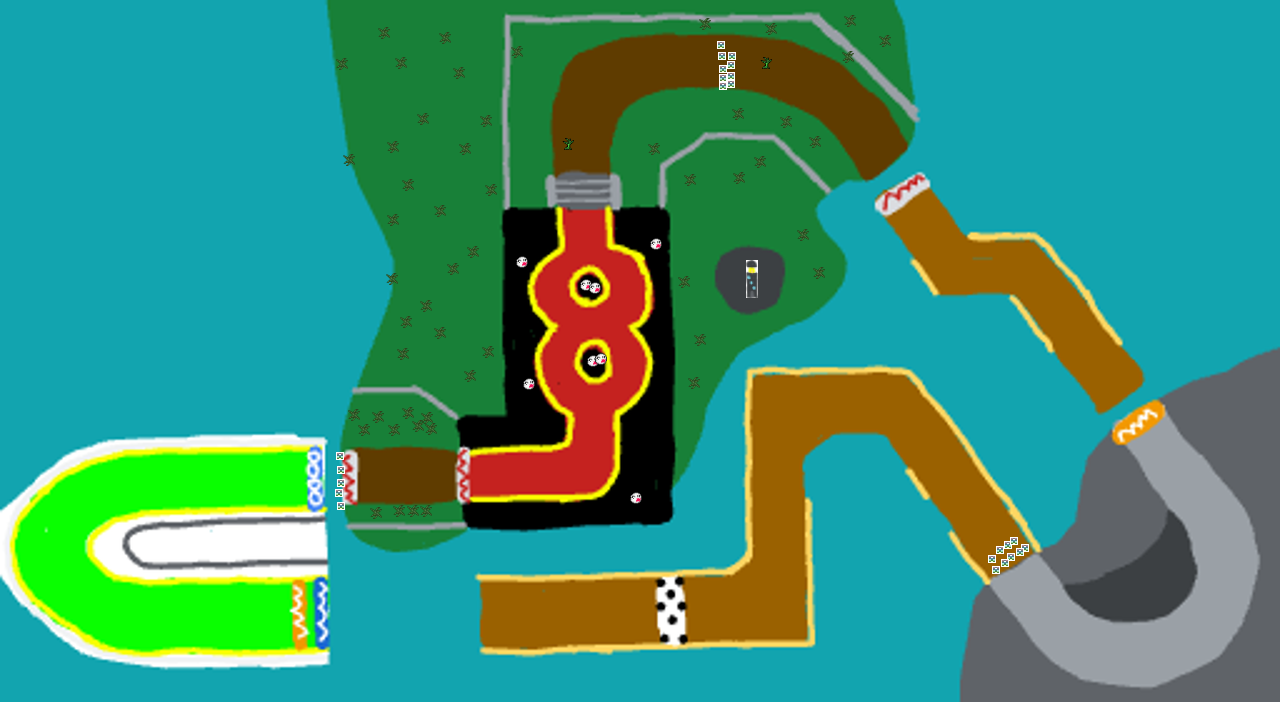 N64 Banshee Boardwalk Remastered V2 - Mario Kart PC