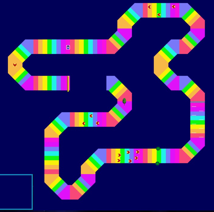 rainbow road 2 - Mario Kart PC