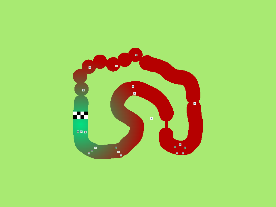 My first circuit, from Scratch! - Mario Kart PC