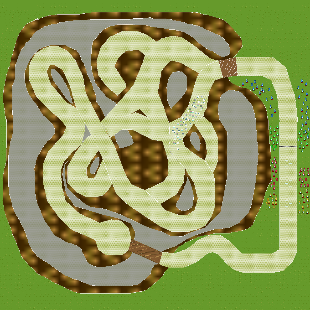 Yoshi Valley 1 - Mario Kart PC