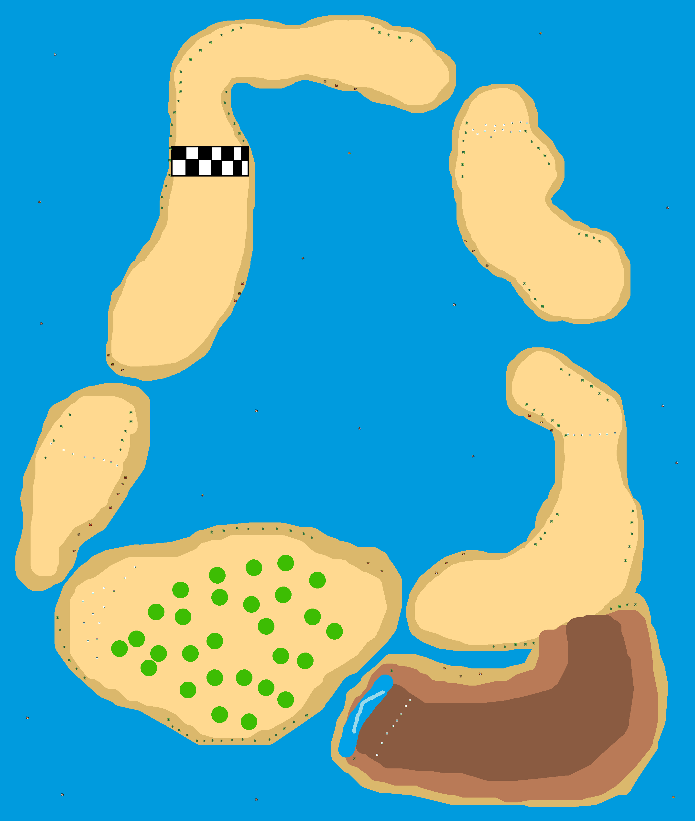 Koopa Beach 1 - Mario Kart PC