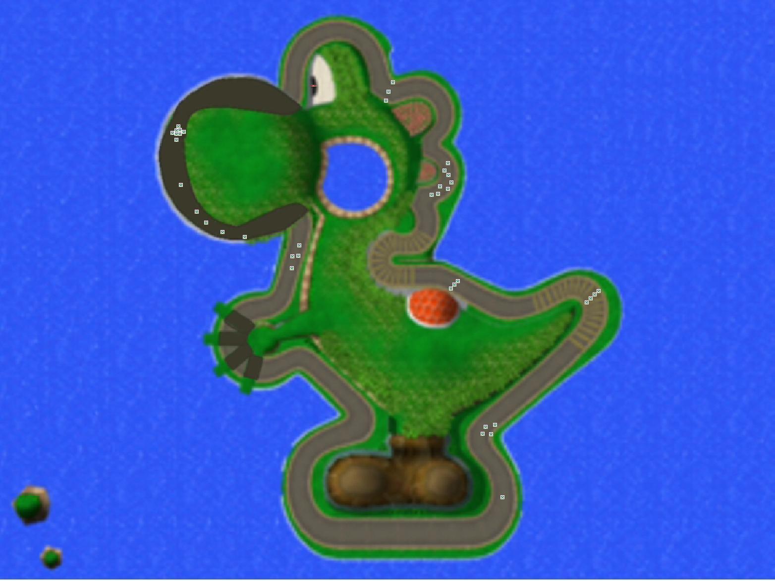 yoshi circuit - Mario Kart PC