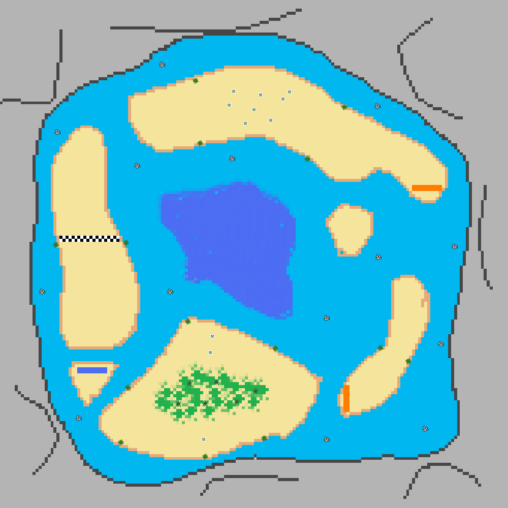 Koopa Beach 1 - Mario Kart PC