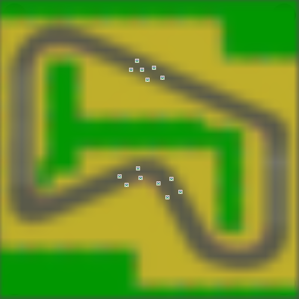 SNES Mario Circuit 1 (HD) - Mario Kart PC