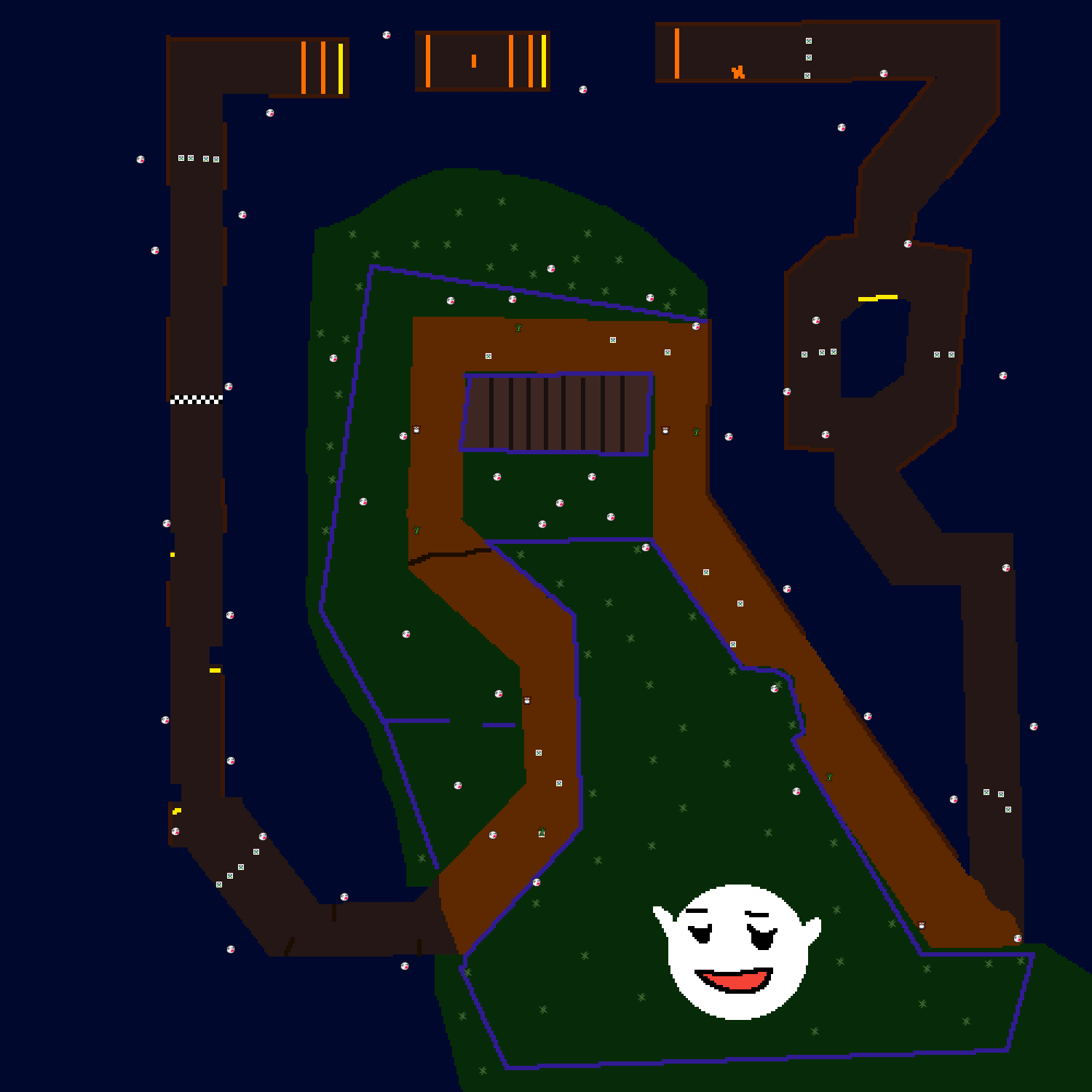 Boo Lake - Mario Kart PC