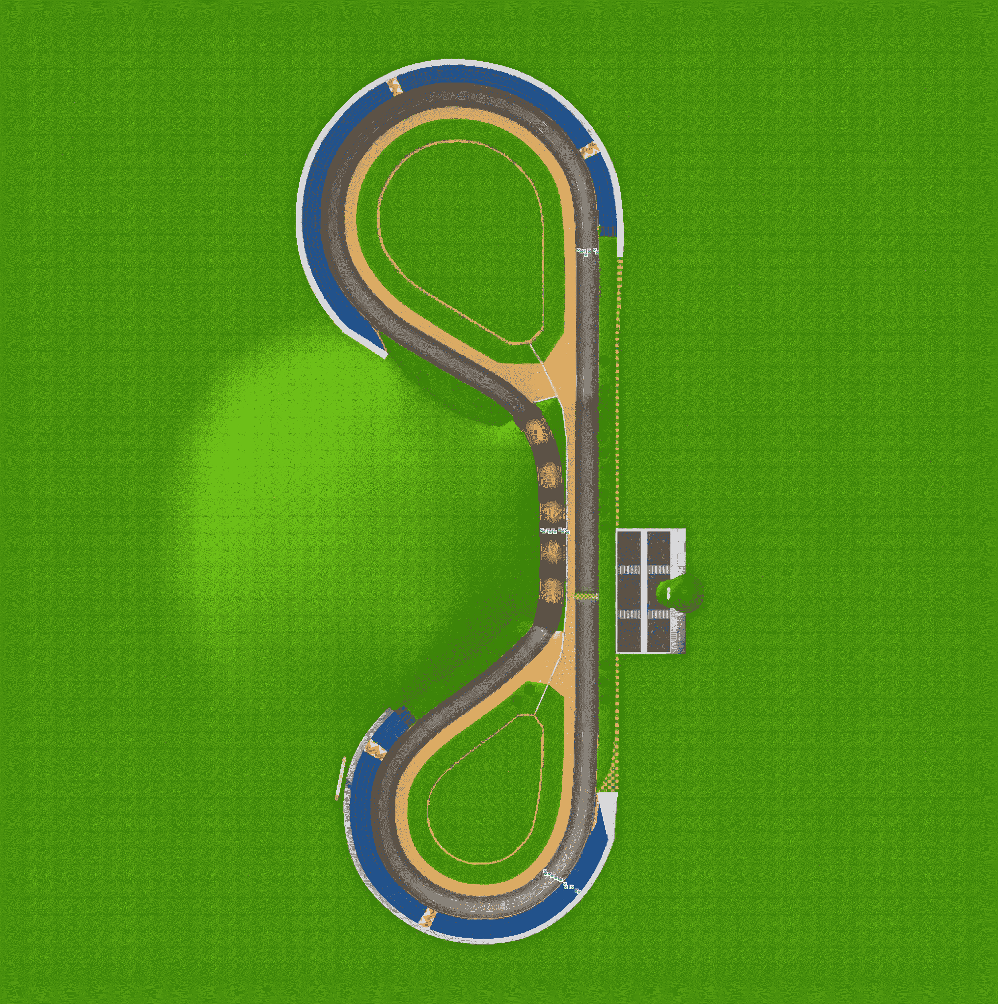 Luigi raceway - Mario Kart PC