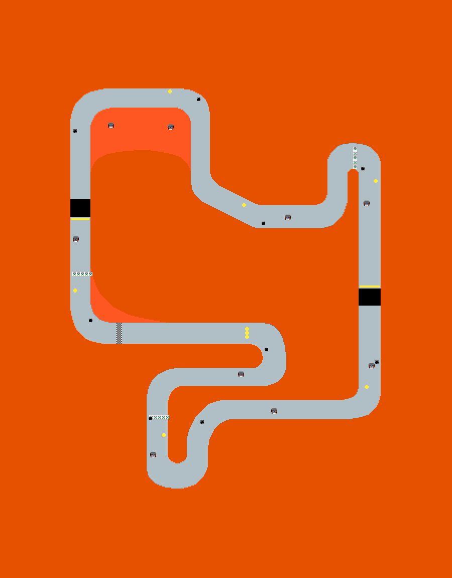 Spring Yard Zone - Mario Kart PC