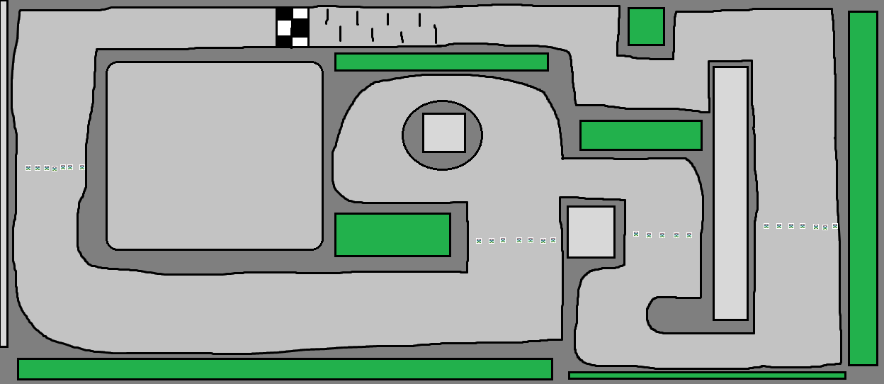 WARIO RACE MOON - Mario Kart PC