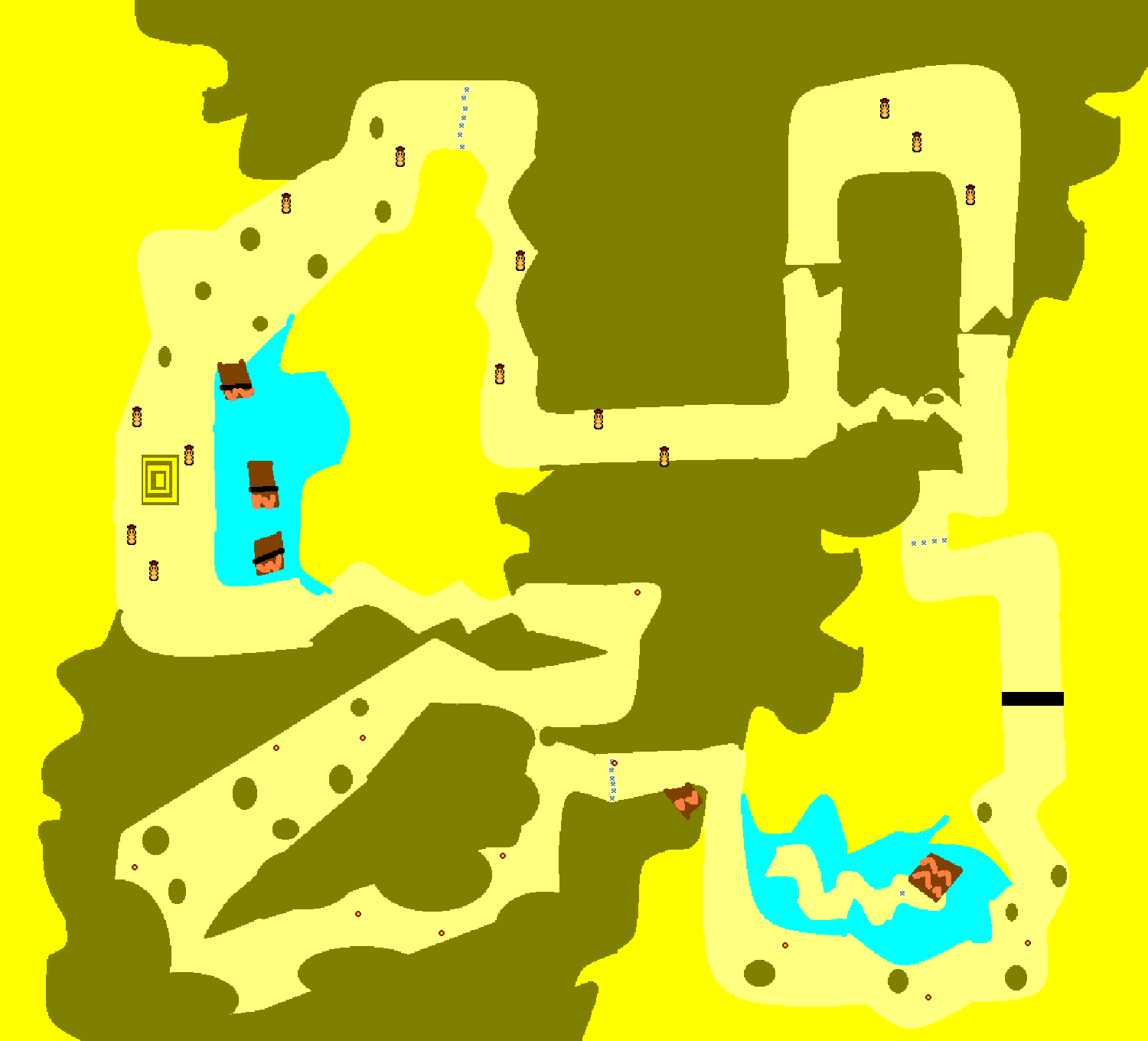 Yoshi Desert - Mario Kart PC