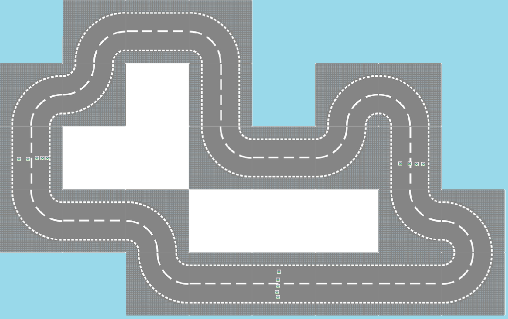 LEGO SNOW ICE RACE - Mario Kart PC