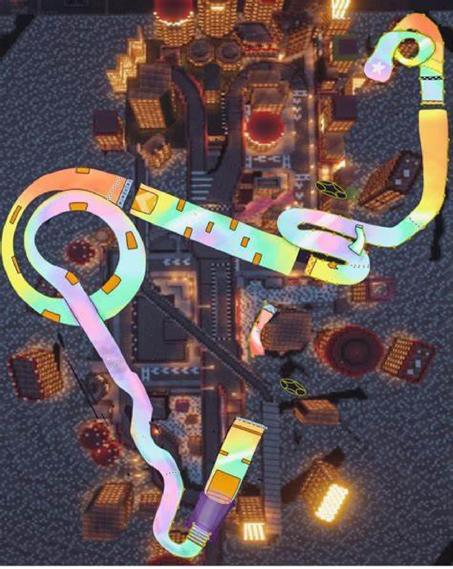 GCN Rainbow Road - Mario Kart PC