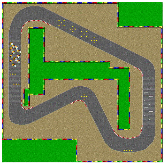 Mario Circut Mini map - Mario Kart PC
