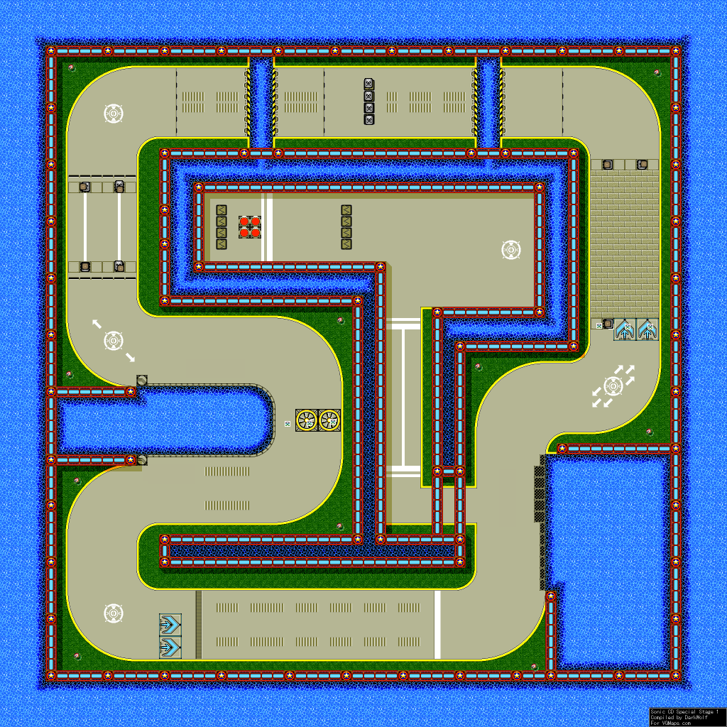 CD Special Stage 1 - Mario Kart PC