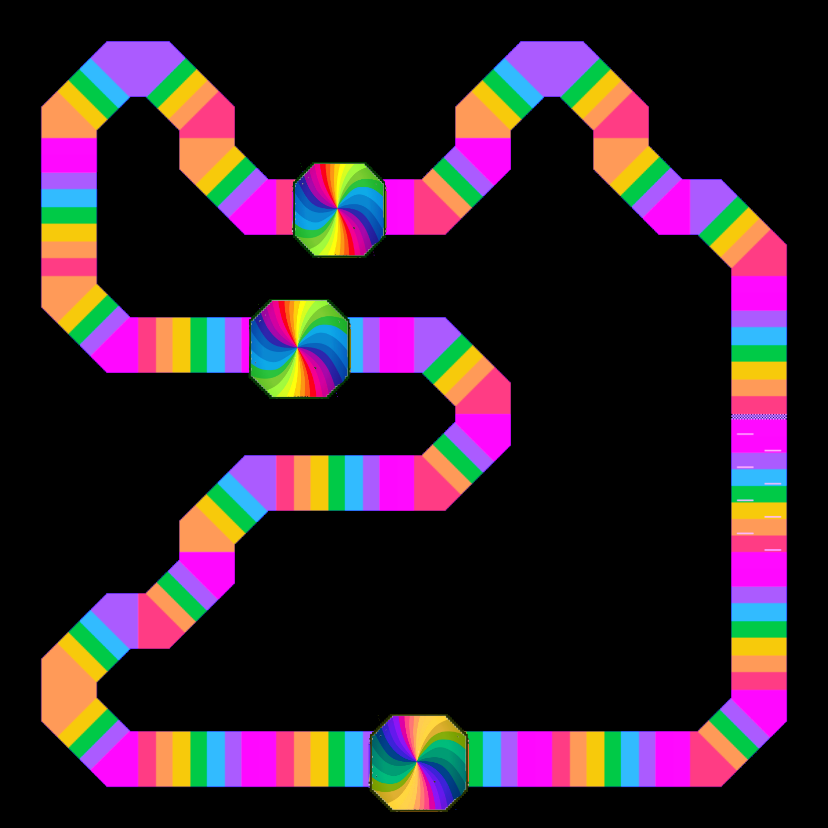 Rainbow Circuit 2 - Mario Kart PC