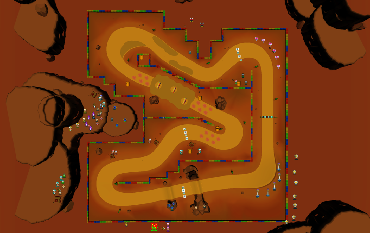 Sunset Wilds - Mario Kart PC