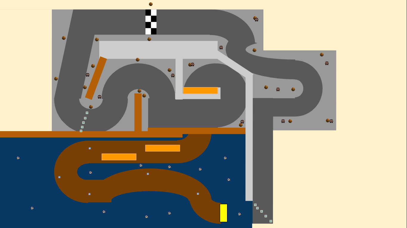 Italy plaza remastered - Mario Kart PC