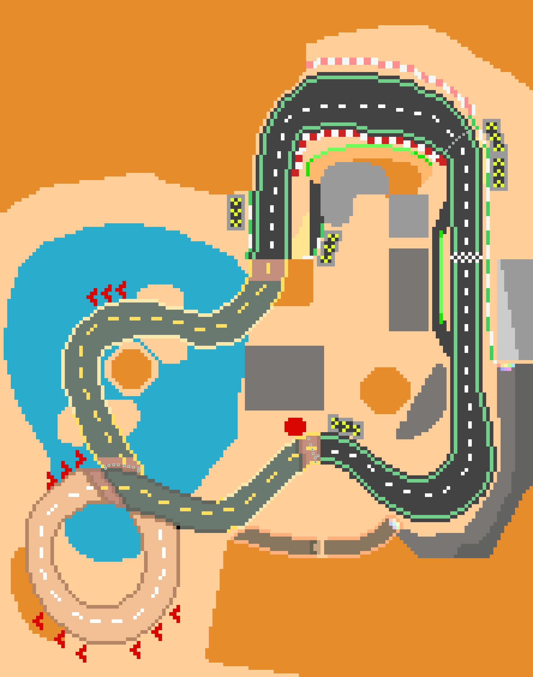Mario Bros. Circuit - Mario Kart PC