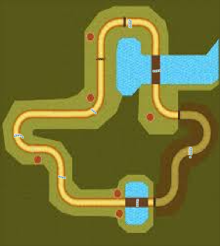 CTGP Nitro forêt automnale - Mario Kart PC