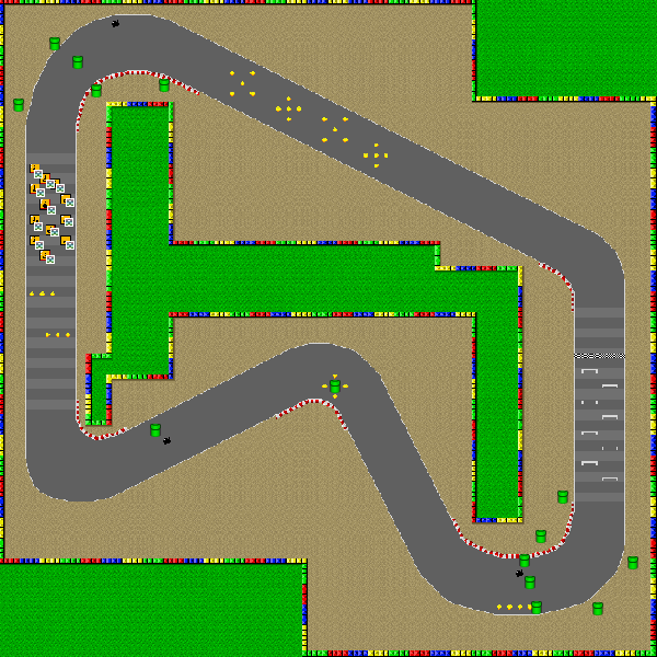 SNES Mario Circuit 1 - Mario Kart PC