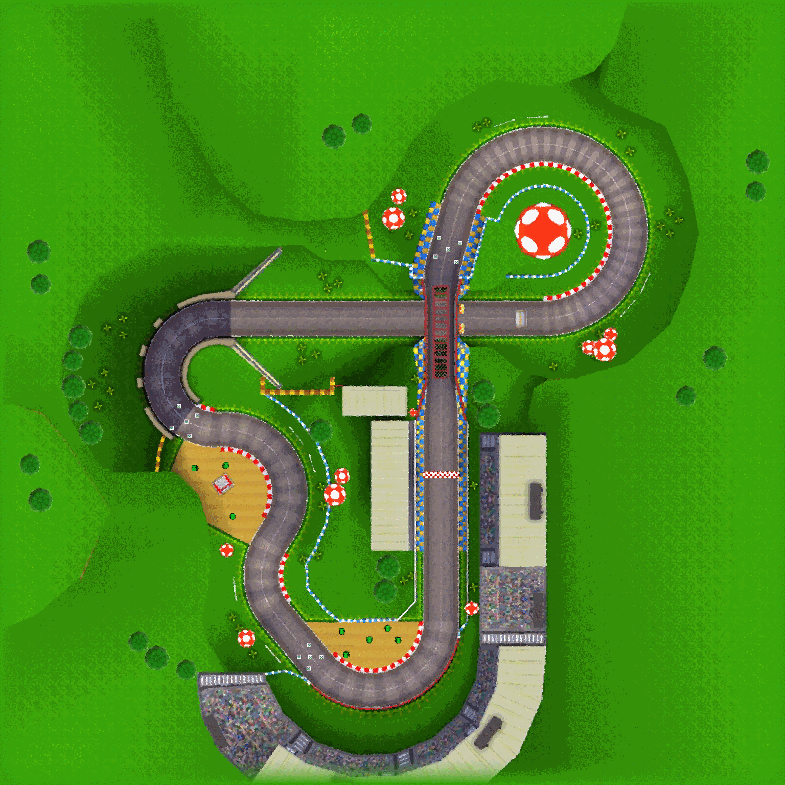 3DS Toad Circuit - Mario Kart PC