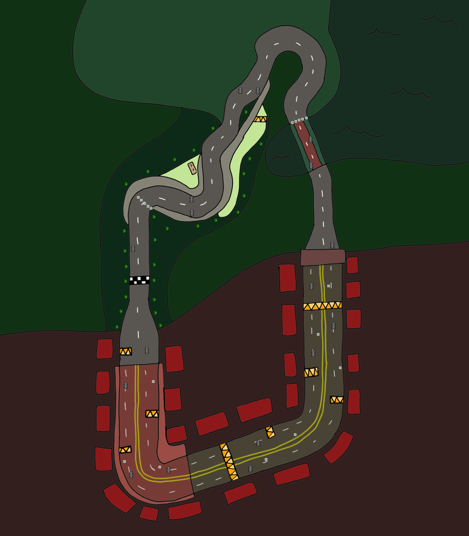 Moonview Highway - Mario Kart PC