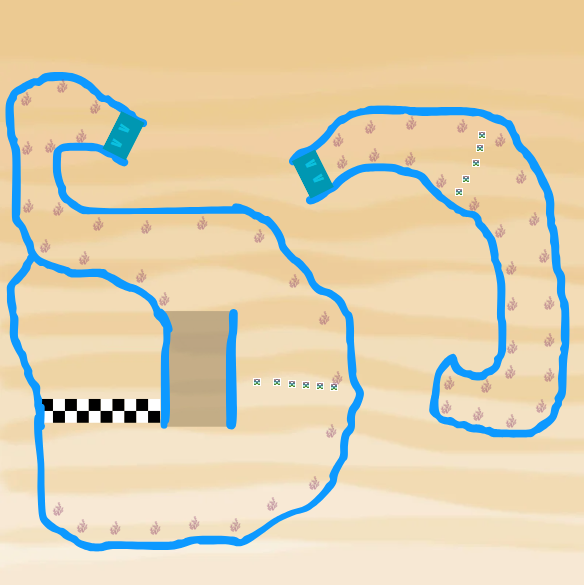 Coral Coral Ocean - Mario Kart PC