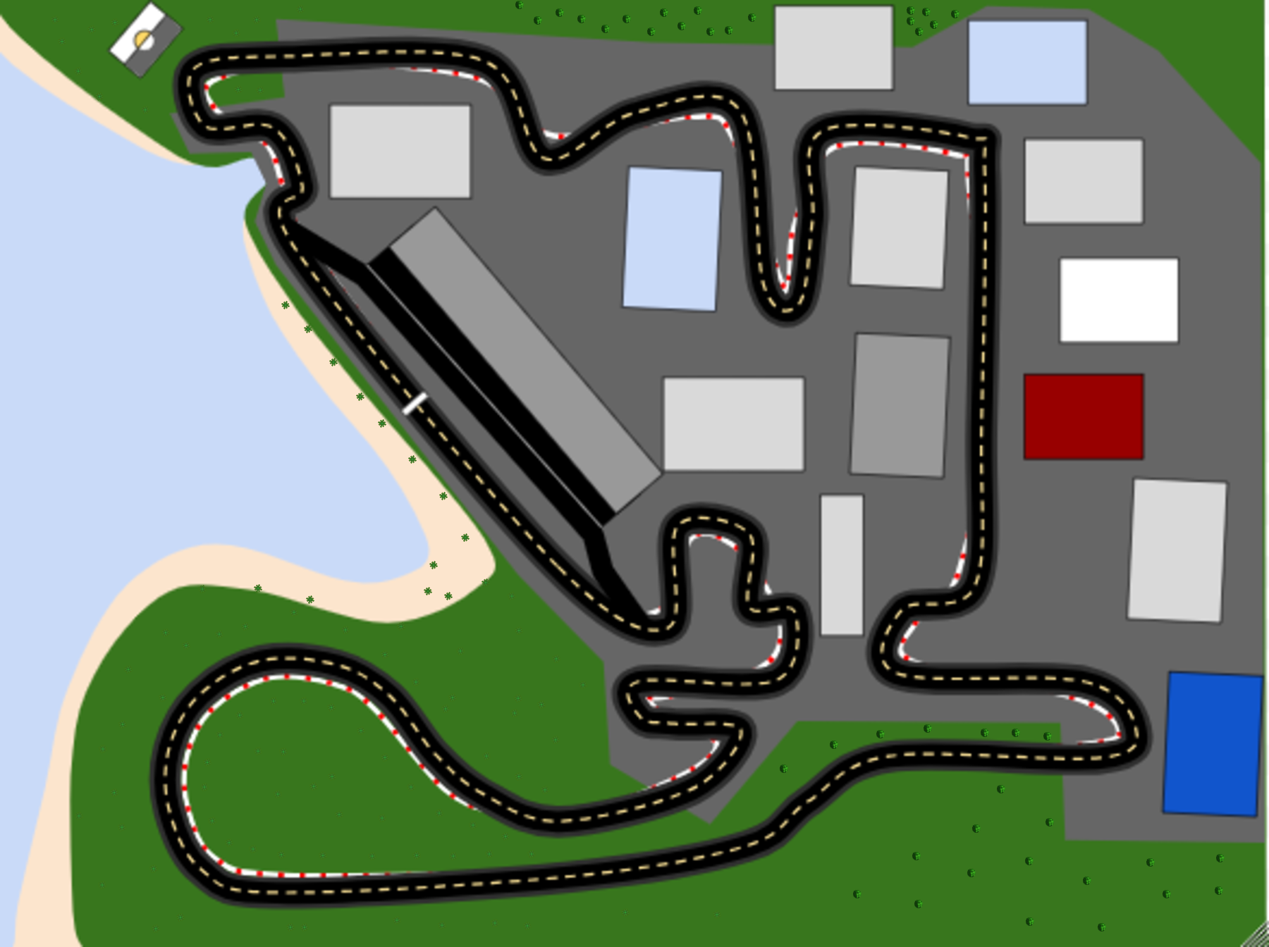 Shogun Bay (F1) - Mario Kart PC