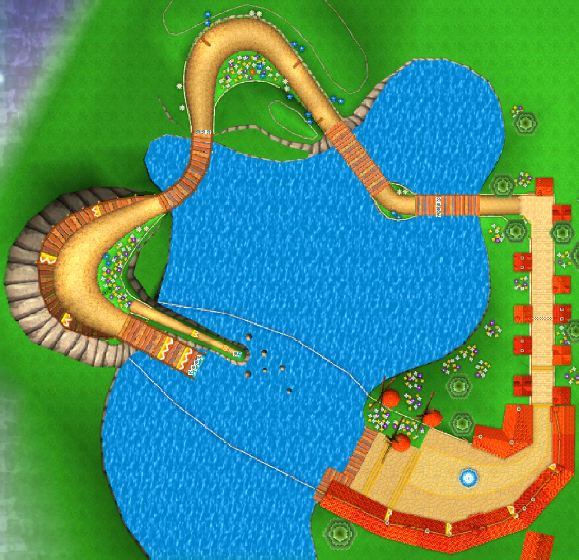 Daisy hills - Mario Kart PC