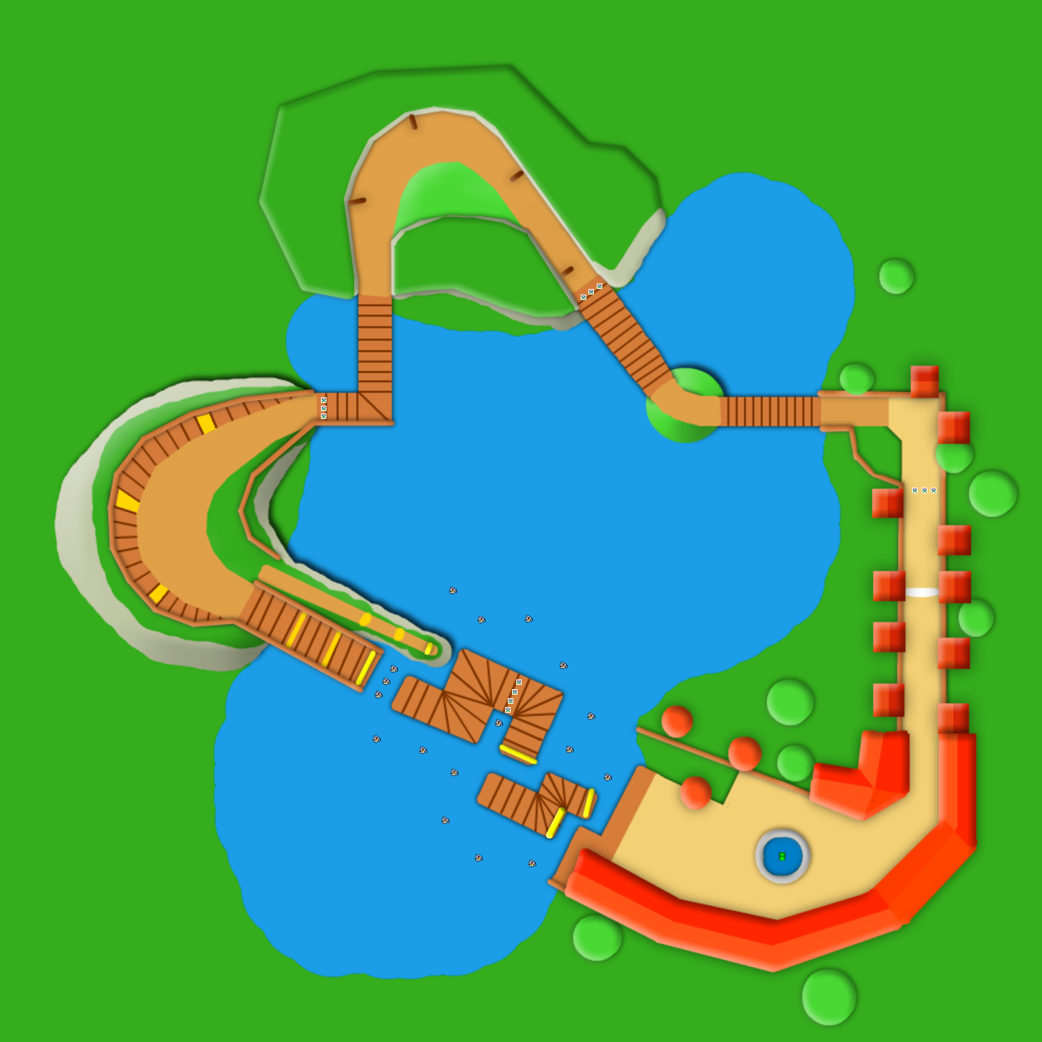 3DS Daisy Hills - Mario Kart PC