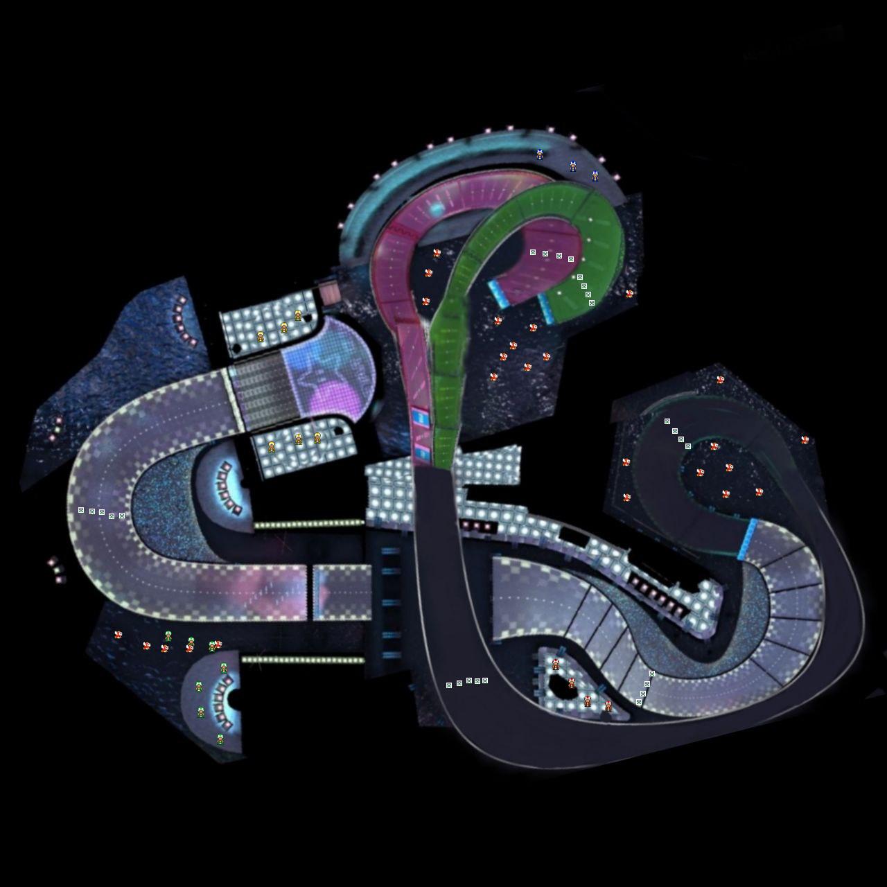 Electrodome. 80s Version - Mario Kart PC