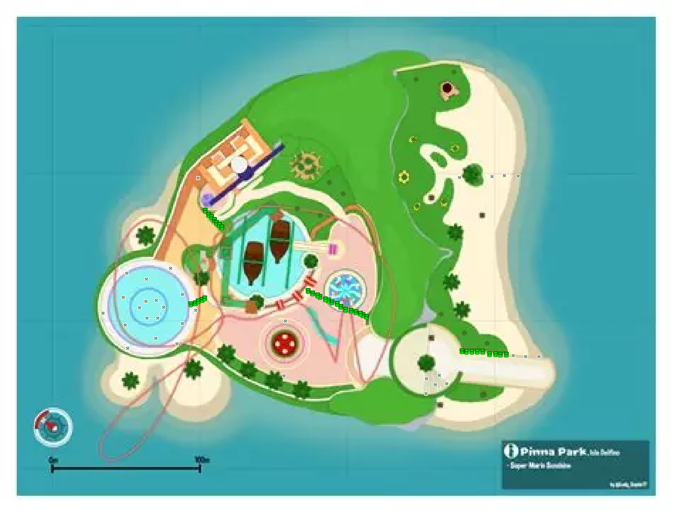 pinna park - Mario Kart PC