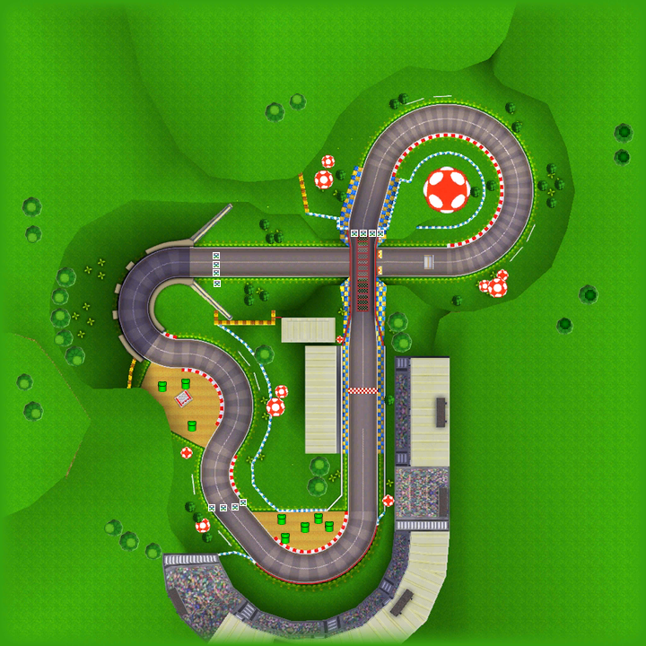 Toad Circuit - Mario Kart PC