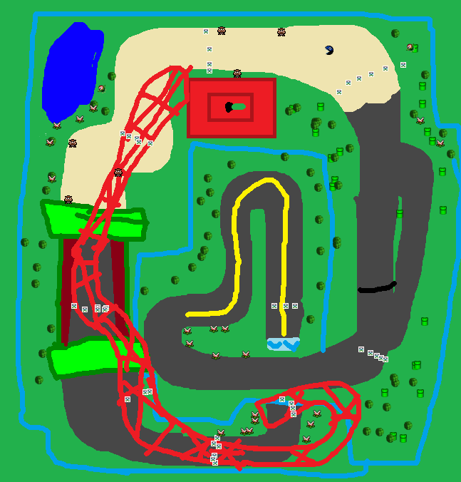 Mario RaceWay - Mario Kart PC