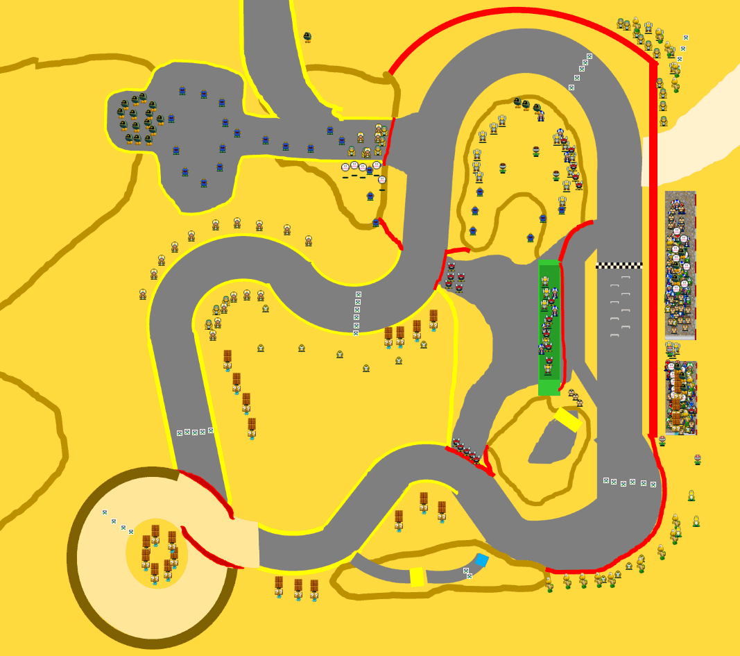 Mario Bros. Circuit - Mario Kart PC