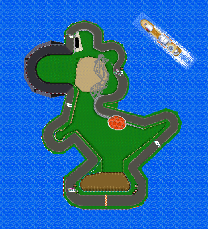 Yoshi Circuit - Mario Kart PC