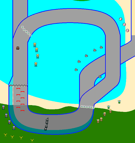 Mario Highway - Mario Kart PC