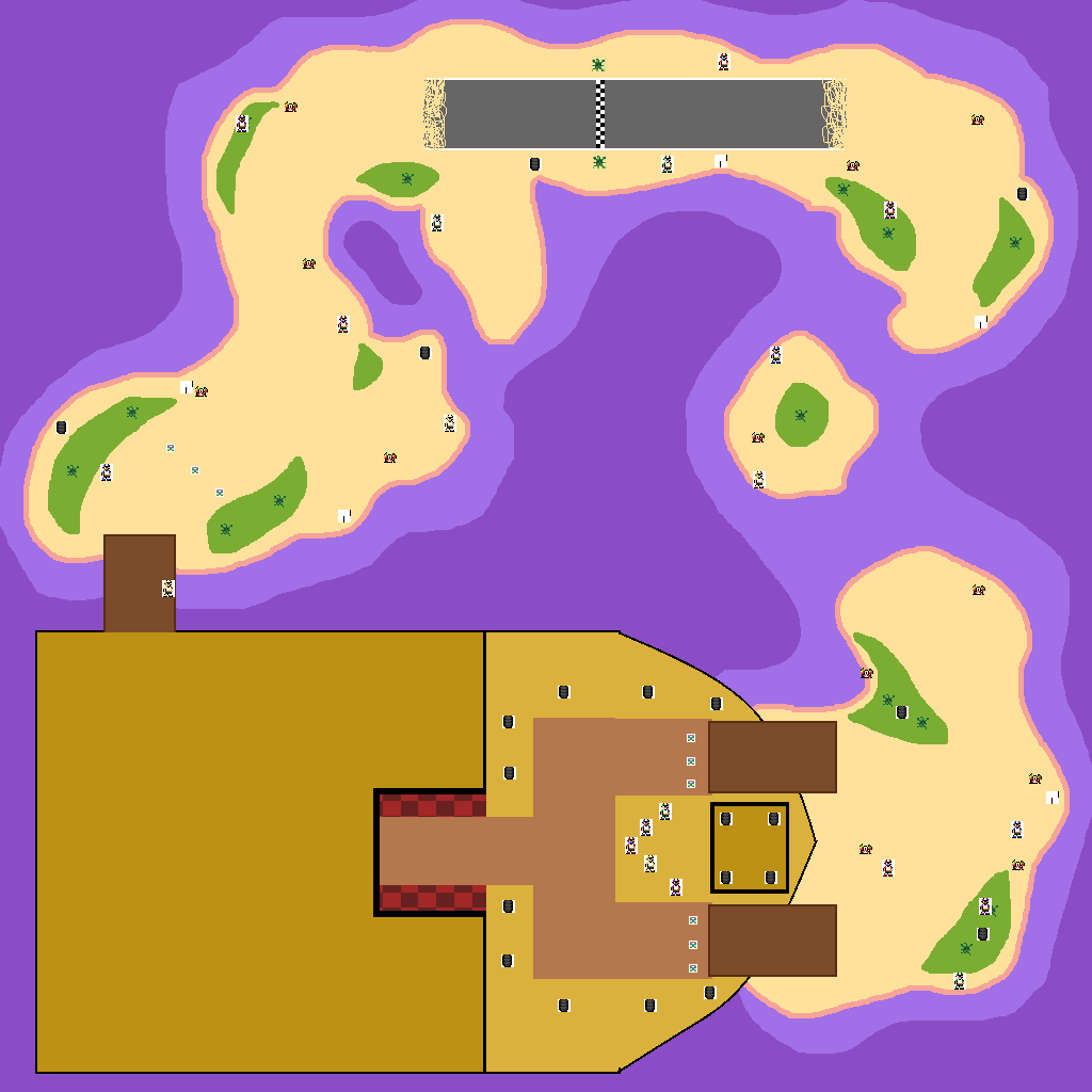 Pirate Coast - Mario Kart PC