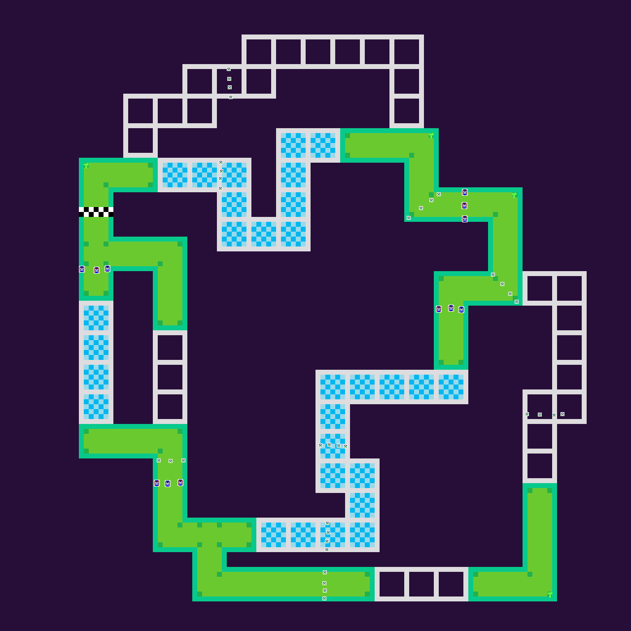 Blinking Path - Mario Kart PC