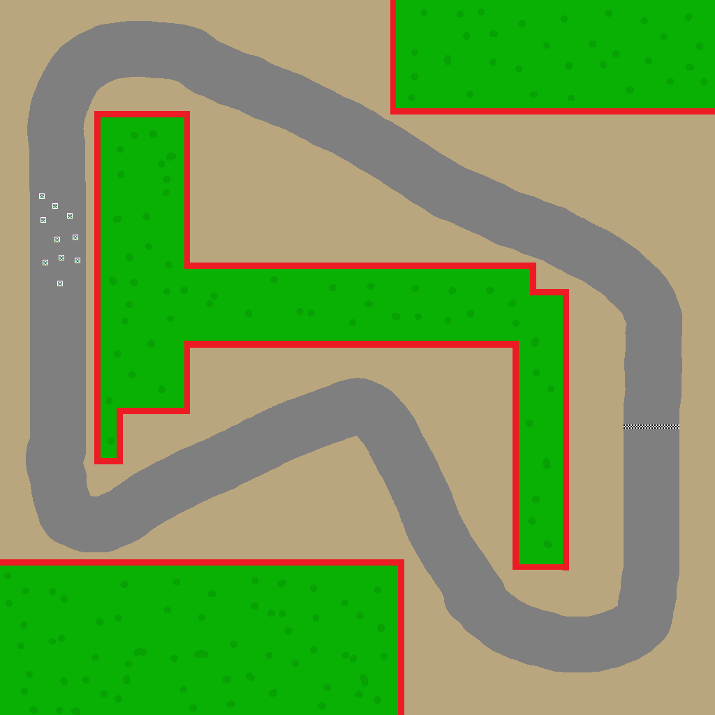 SNES Mario Circuit 1 - Mario Kart PC