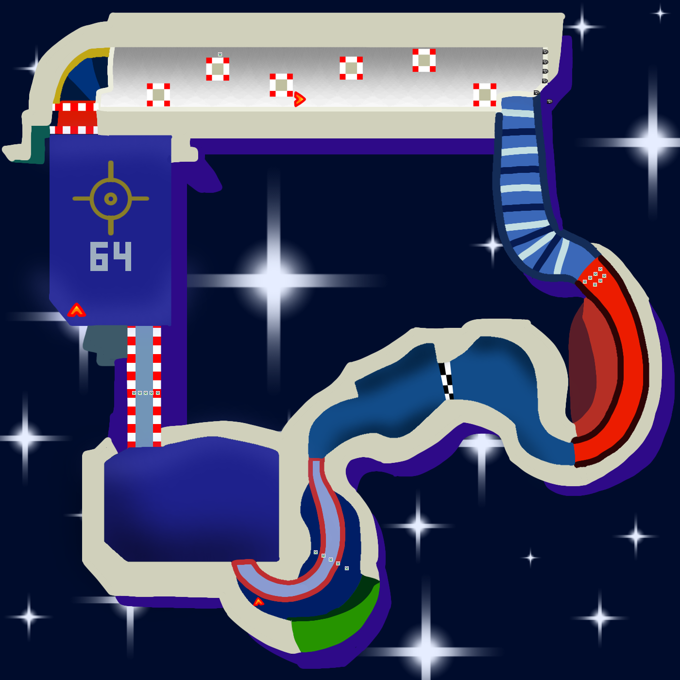 DKR Spaceport Alpha - Mario Kart PC