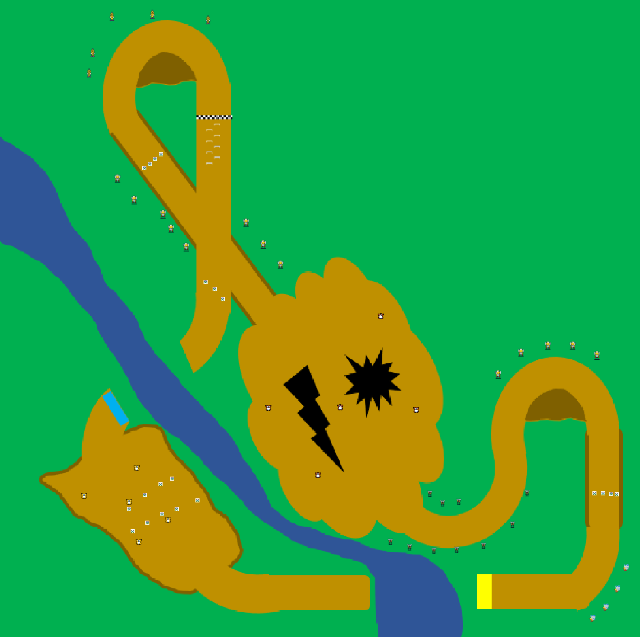 Acorn Heights - Mario Kart PC