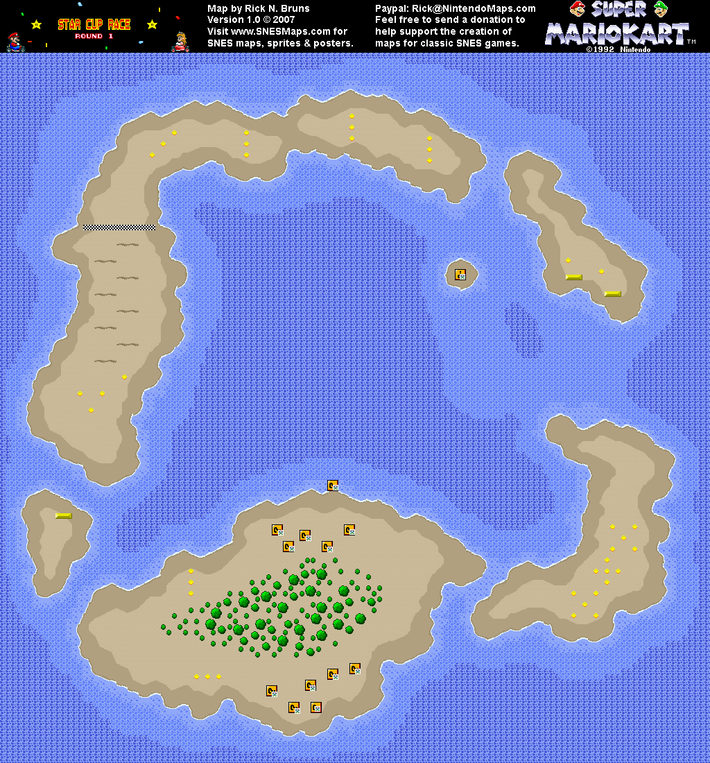 Koopa Beach 1 - Mario Kart PC