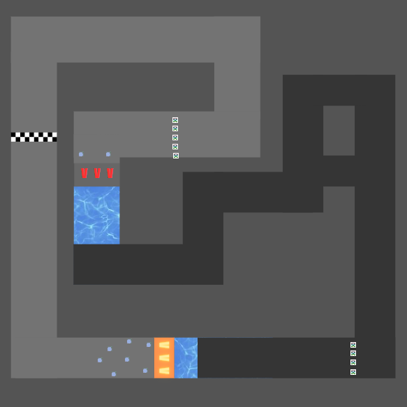 Indoor Pool - Mario Kart PC