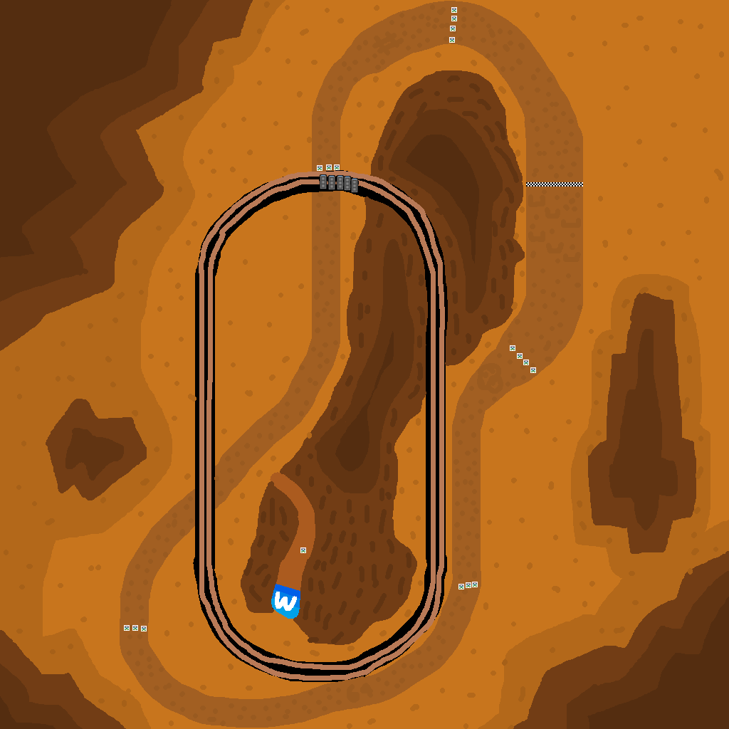 N64 Kalimari Desert - Mario Kart PC