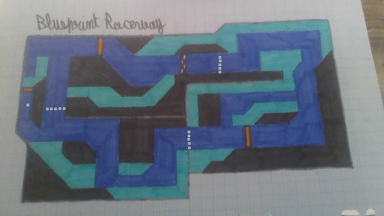 Blueprint Raceway - Mario Kart PC
