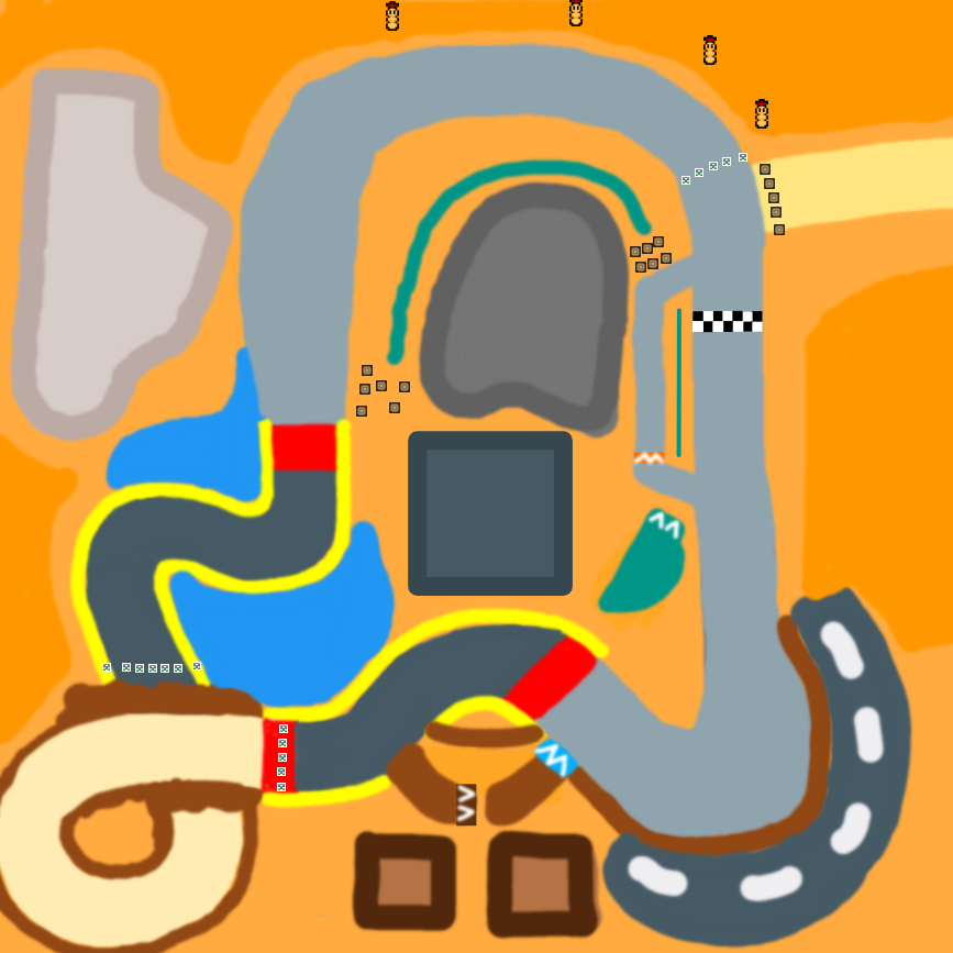 Mario bros. Circuit - Mario Kart PC