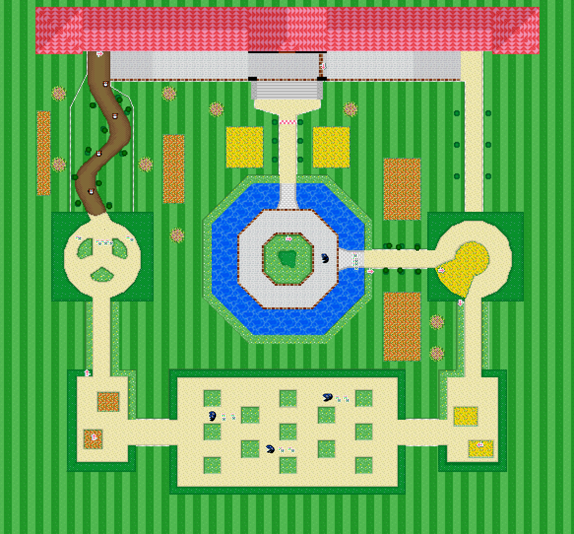 Peach Gardens - Mario Kart PC