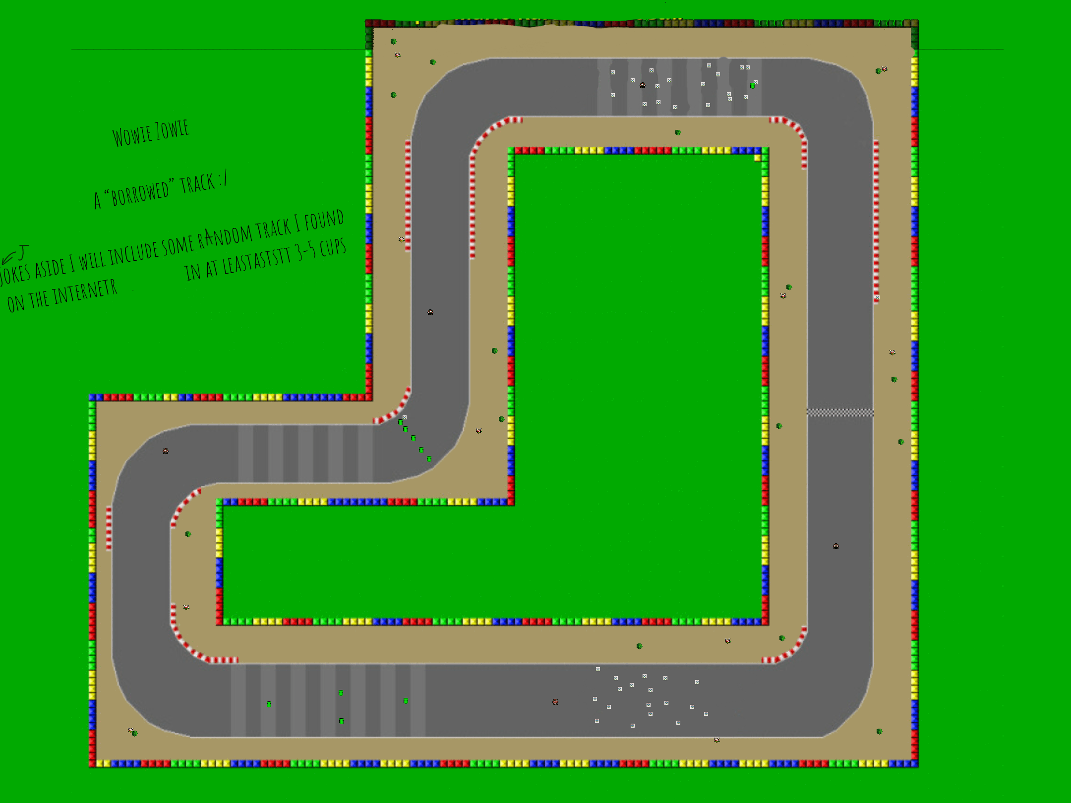 Basic Custom Track - Mario Kart PC