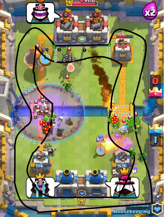 Clash Royale Arena - Mario Kart PC